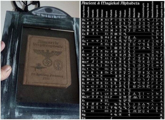 Le secret des archives Ahnenerbe: symboles extraterrestres alphabets ...